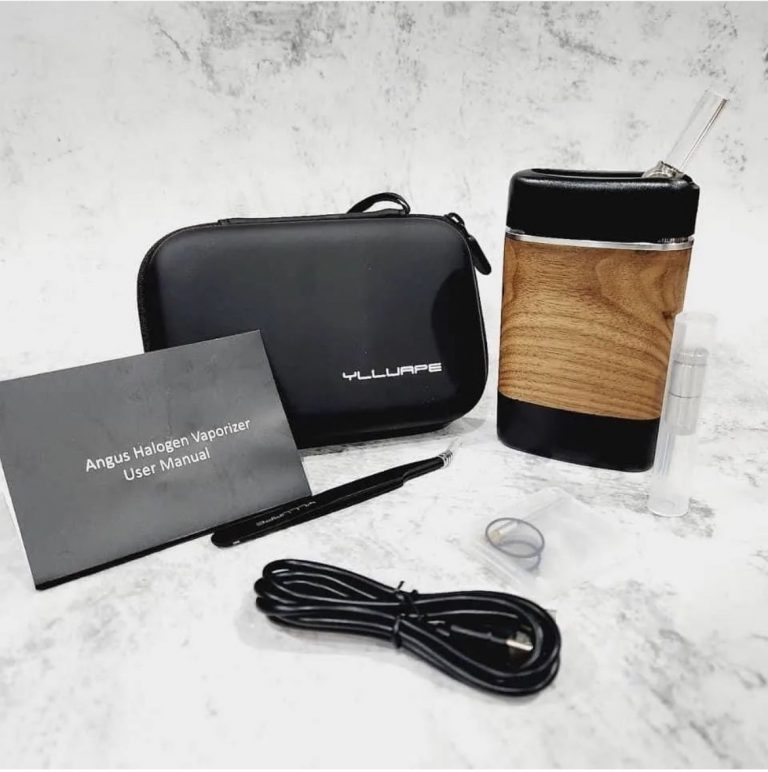 YLLVAPE Angus （アンガス）Halogen Portable vaporizer ハロゲン ポータブルヴェポライザー ...